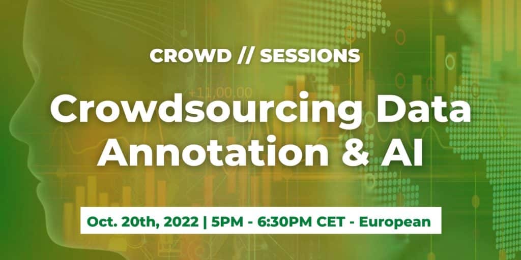 Crowdsourcing Data Annotation & AI - Crowdsourcing Week