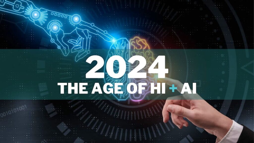 The Emerging Age of HI + AI: Unleashing Collective Intelligence in 2024